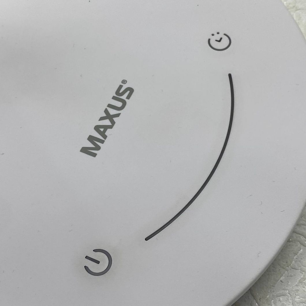 Лампа настільна Біла MAXUS DL 10W 4100K Rainbow indicator WH (1-MDL-10W ...